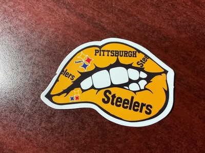 Motorcycle Sticker for Helmets or toolbox #8,405 NFL Pittsburgh ...