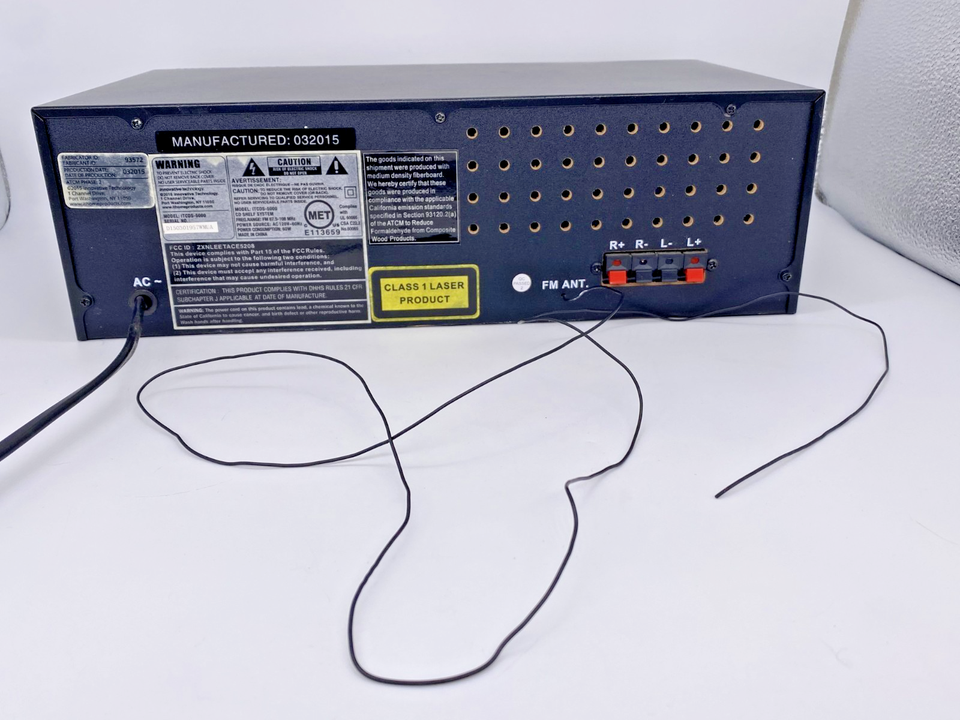 Innovative Technology ITCDS‑5000 FM Stereo Receiver CD Bluetooth No ...