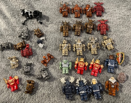 Lot of Mega Bloks Krystal Wars Orcs Dragon Mini Figures 20 Figures ...