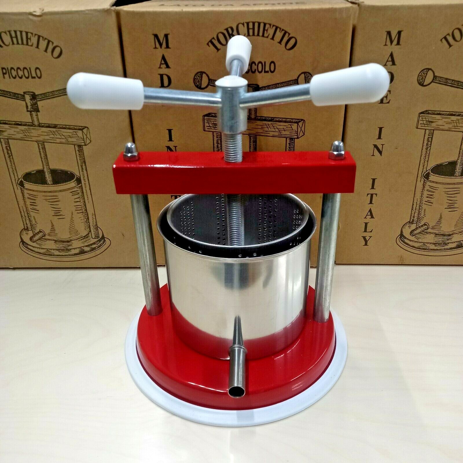 Torchio x melenzane uva agrumi mirto liquori novità cestello e pressa ...