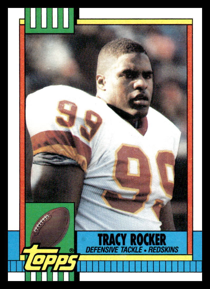 1990 Topps Tracy Rocker #123 Washington Redskins Football Card | eBay