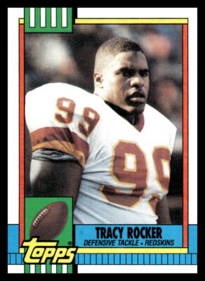1990 Topps Tracy Rocker #123 Washington Redskins Football Card | eBay