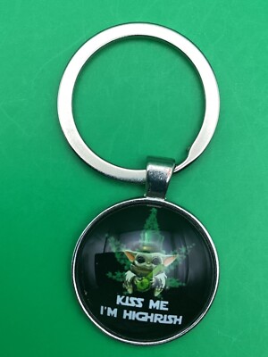 The Mandalorian Series Pendant Baby Yoda Key Chain Key Ring | eBay