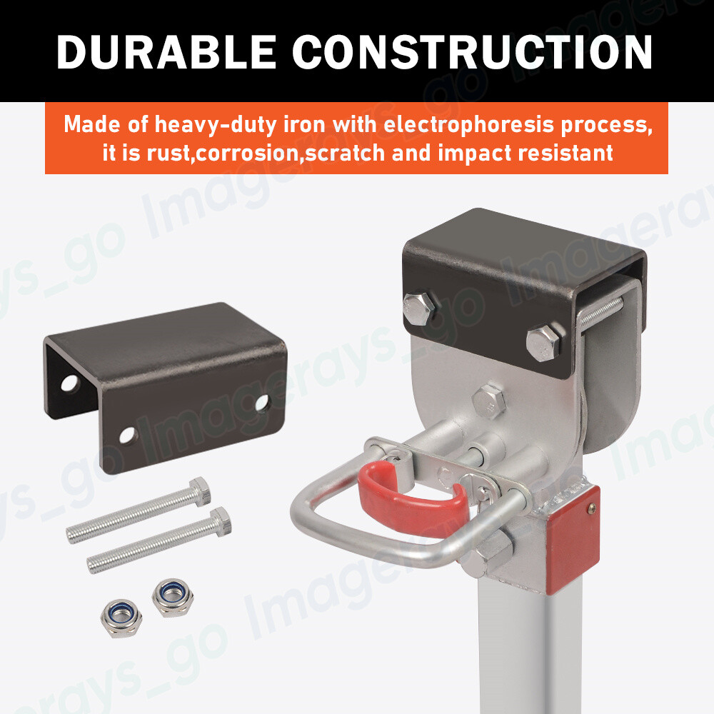 2X 400mm-550mm Drop Down Corner Steadies Stabilizer Legs Caravan Camper ...