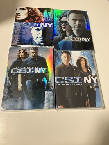 CSI: New York - Complete Season 3,4,5,6 DVDs Brand New 97368509146 | eBay