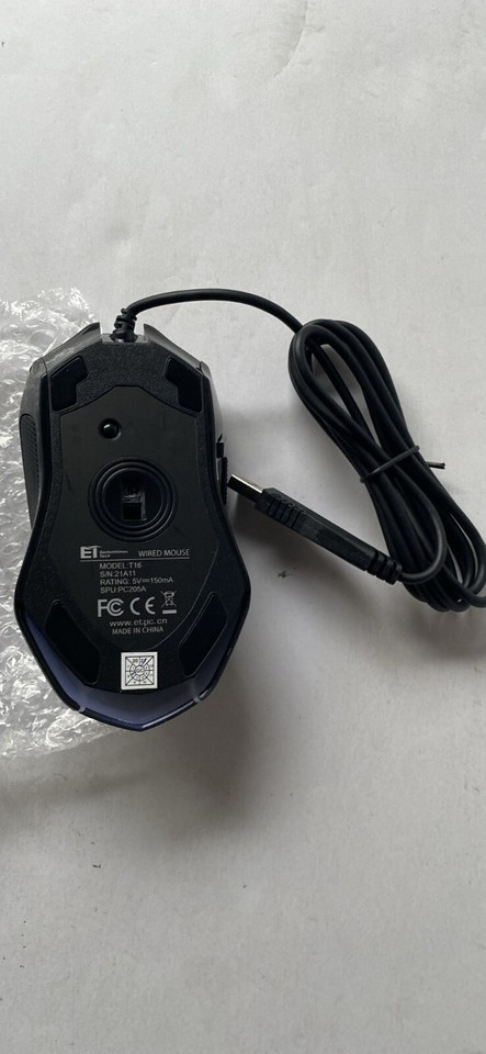 Easterntimes Tech T-16 Wired RGB 8 Programmable Button Gaming Mouse ...