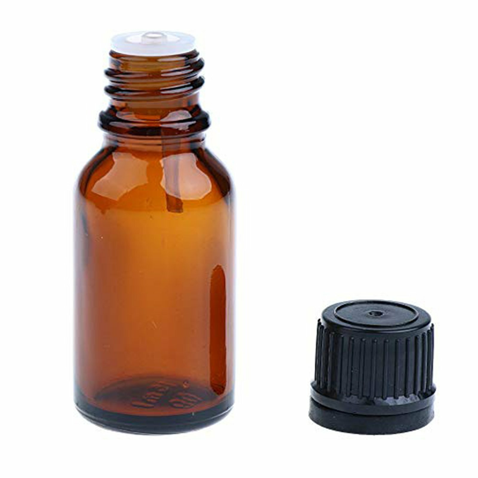 30ml Amber Glass Essential Oil Bottle Euro Dropper Orifice Reducer ...