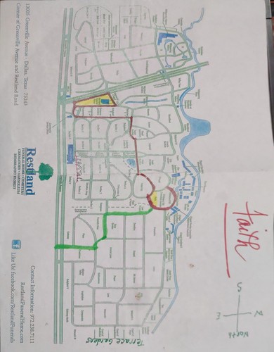 RESTLAND MEMORIAL PARK - DALLAS - One of three plots - Garden of Faith ...