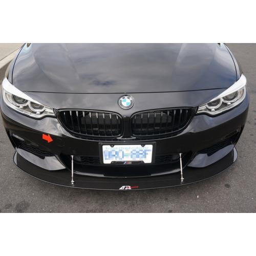 APR Carbon Fiber Front Lip Wind Splitter for 14-16 BMW F32 F33 F36 435i ...