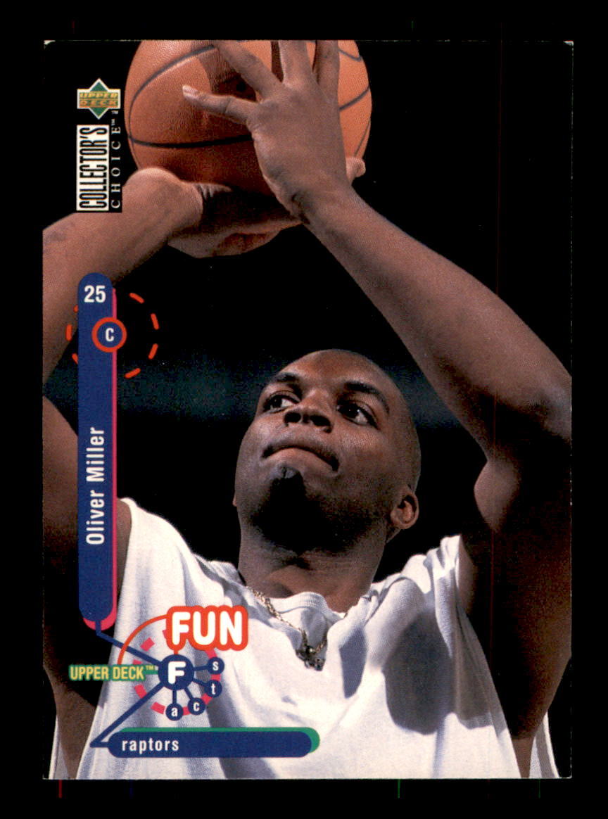 1995 Basketball Upper Deck Oliver Miller Toronto Raptors #191 FF | eBay