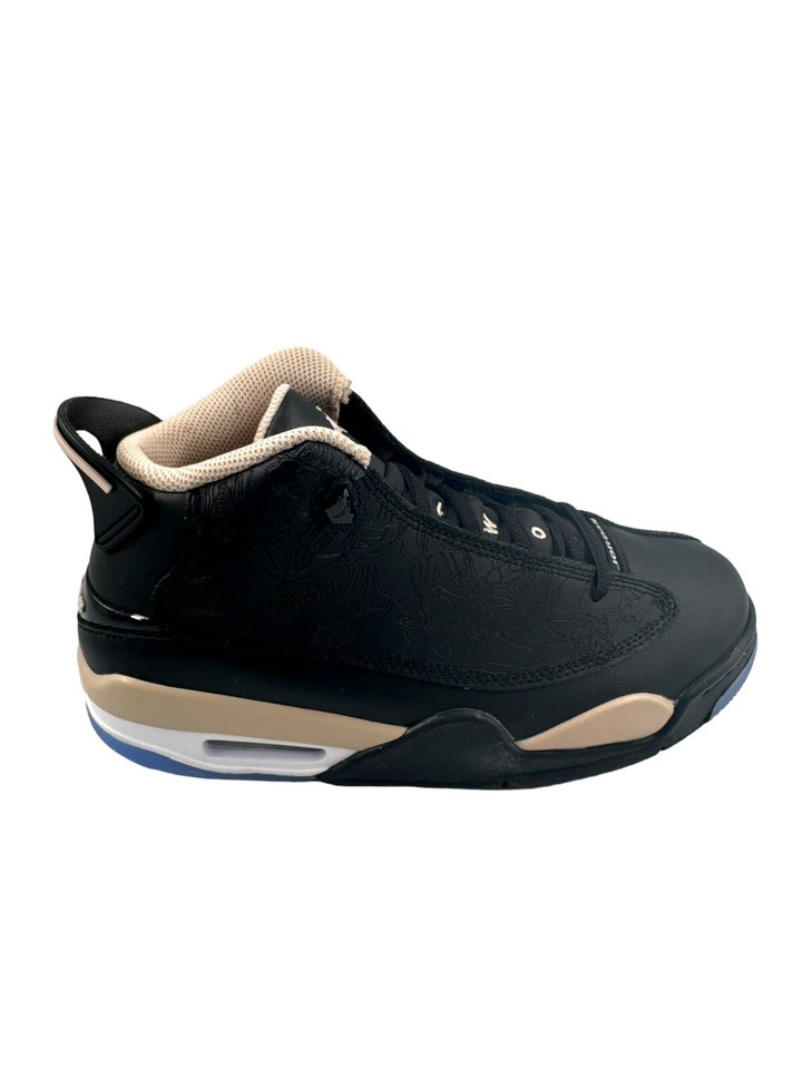 Air Jordan Dub Zero GS Youth Women Shoes Black/Fossil Stone White ...