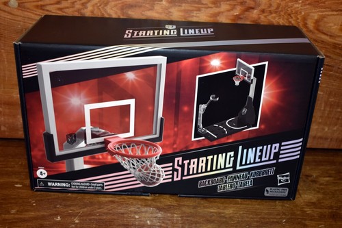 NEW Hasbro Starting Lineup NBA Basketball Backboard Hoop Action Figure ...