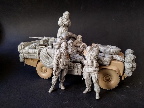 AC Models 1/35 Gulf War SAS Troop for Accurate Armour #009 5 figures w ...