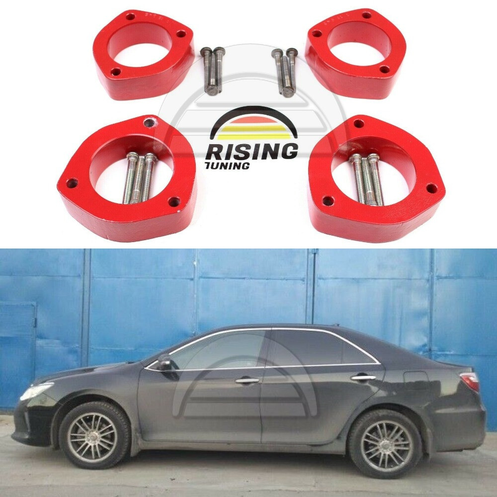 Lifted Camry 2020 Toyota Camry With 19x9.5 38 Heritage Fuji And