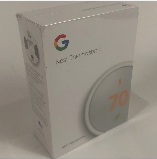 Nest Thermostat E T4001ES Programmable Thermostat - White for sale ...