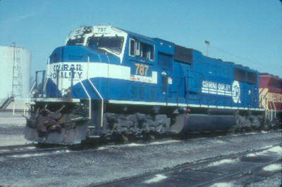 CSX 787 SD-70MAC (CONRAIL) --- Original Slide T2-12 | eBay