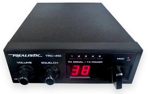 Realistic Citizens Band Transceiver CB Radio Model TRC-410 Complete Kit ...