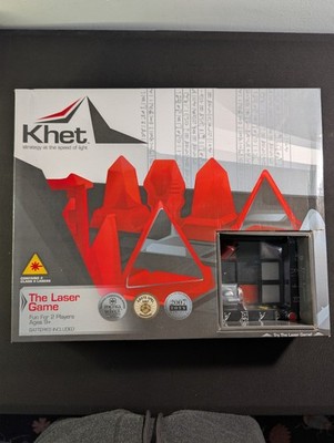 KHET The Laser Game Strategy Board Game Mensa Winner COMPLETE but non ...