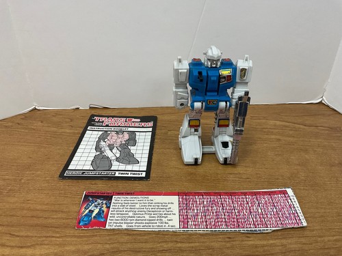 Hasbro Takara Transformers G1 Jumpstarter Twin Twist - Complete Bio ...