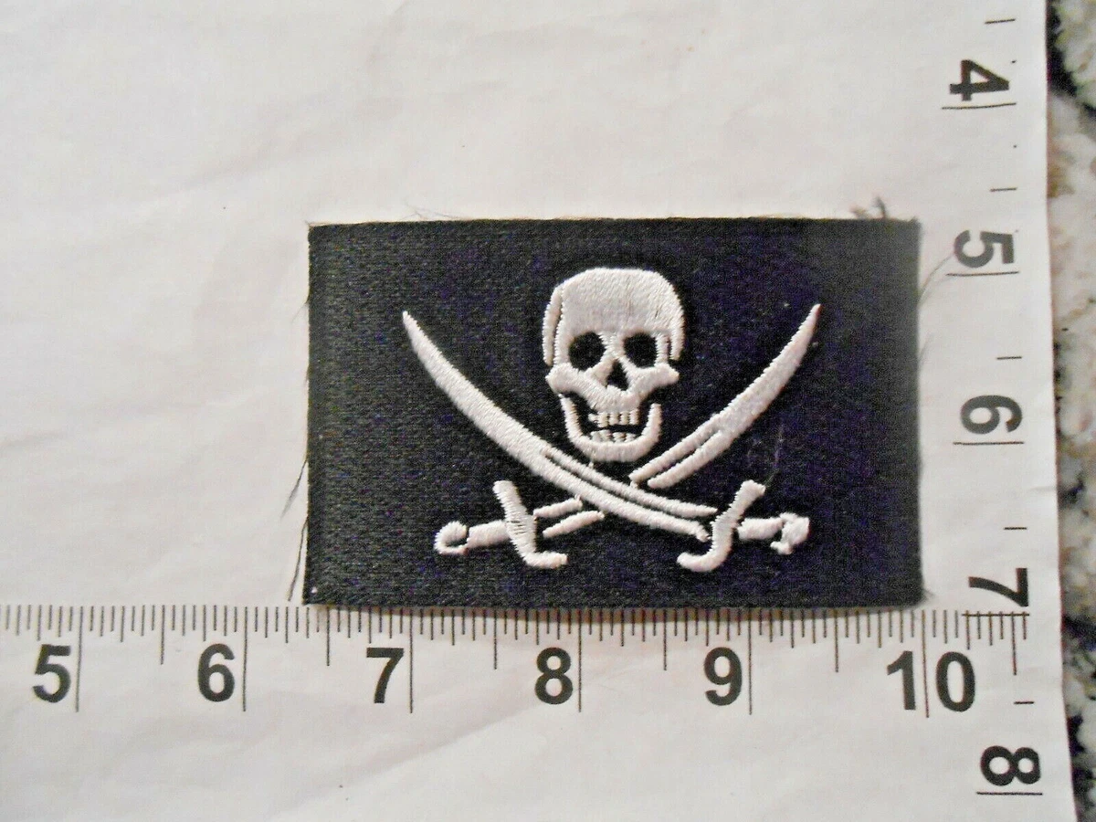 Skull And Cross Swords Patch