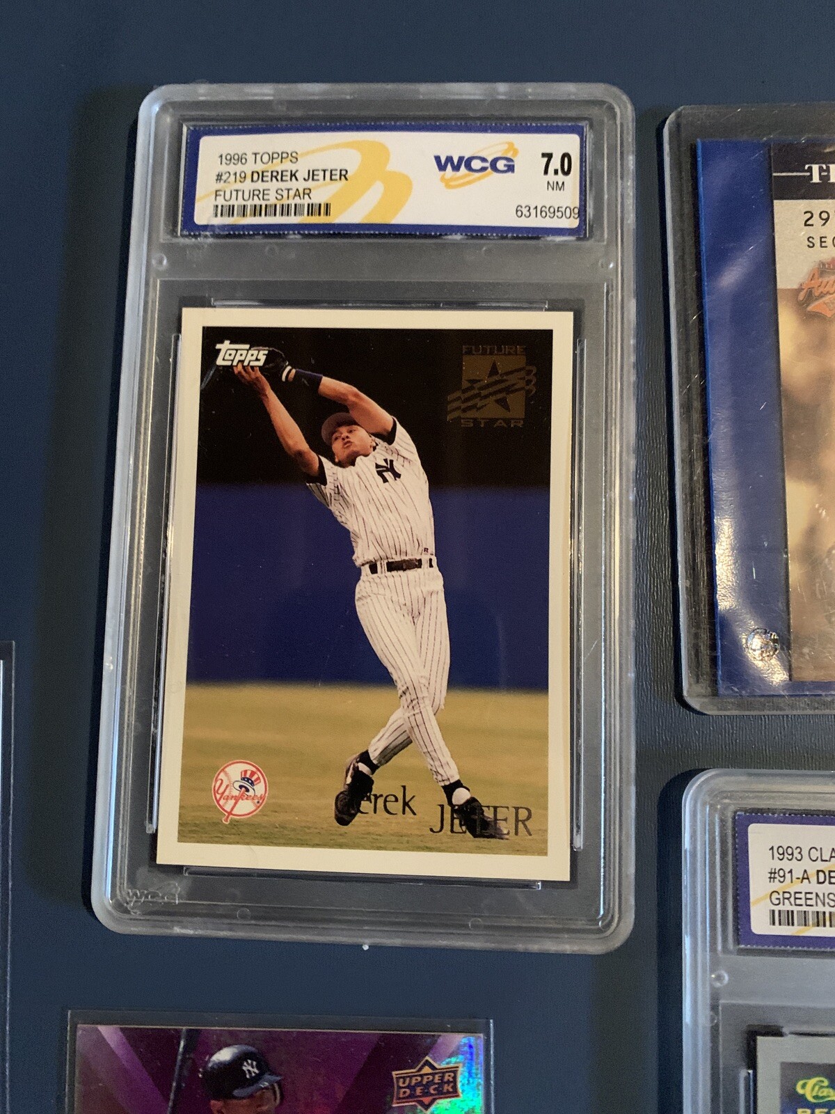 DEREK JETER ROOKIE Arod Mantle DiMaggio MLB Card Lot NM+ New York ...