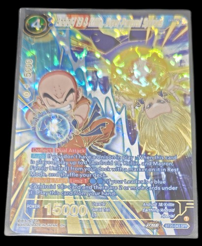 Android 18 & Krillin, Super-Powered Spouses BT20-043 SPR - DBS - Power ...