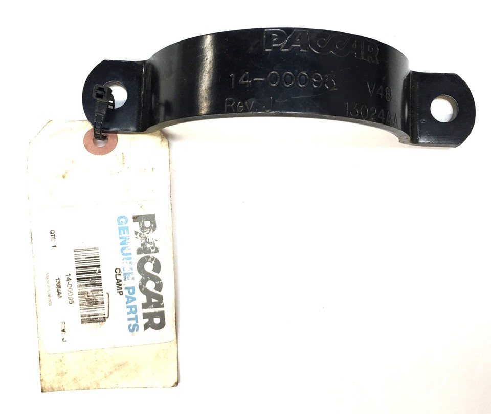 Paccar Black Steel Clamp 14-00095 NOS | eBay