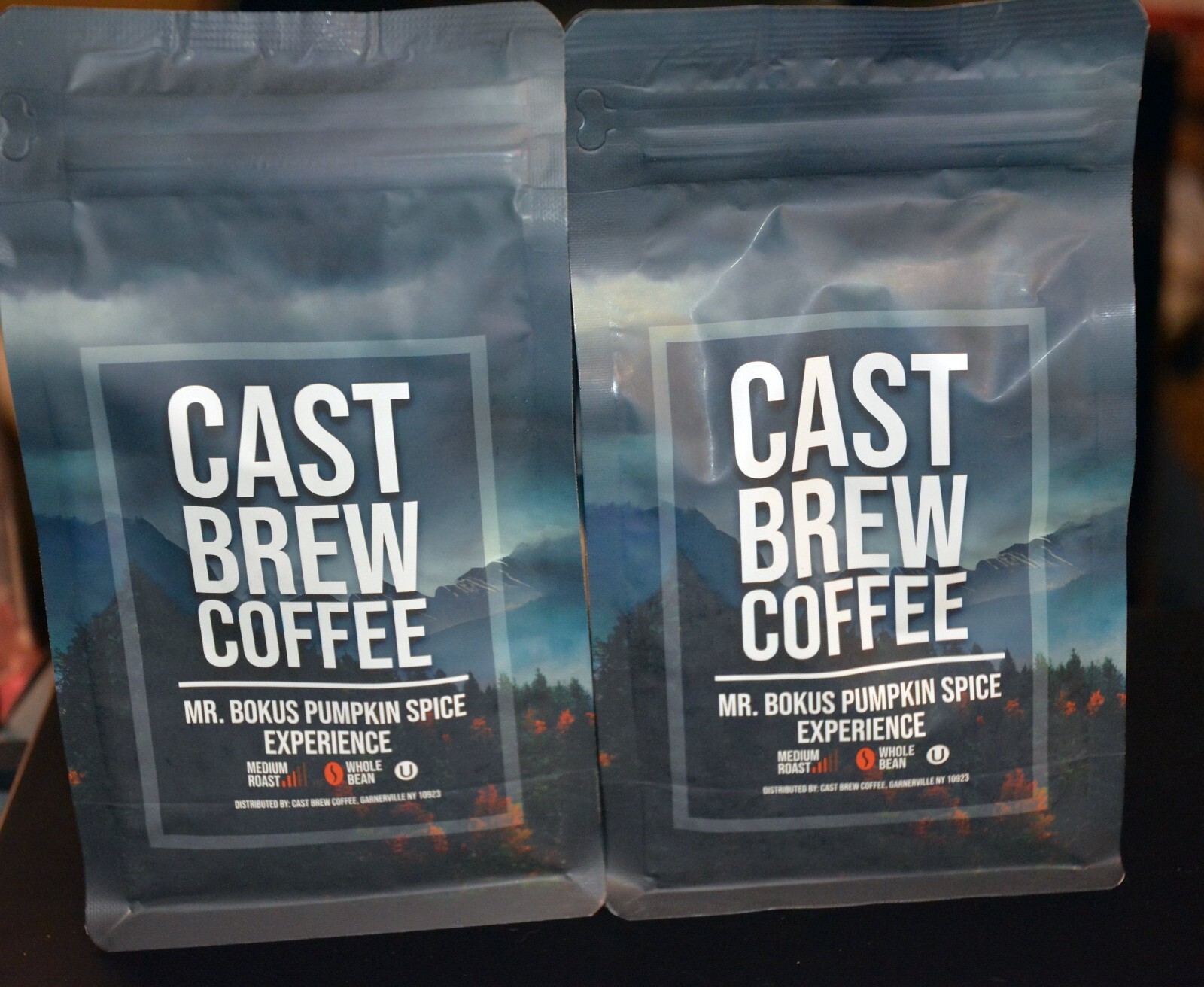 2x Mr Bokus Pumpkin Spice Cast Brew Coffee Tim Pool Whole Bean ...