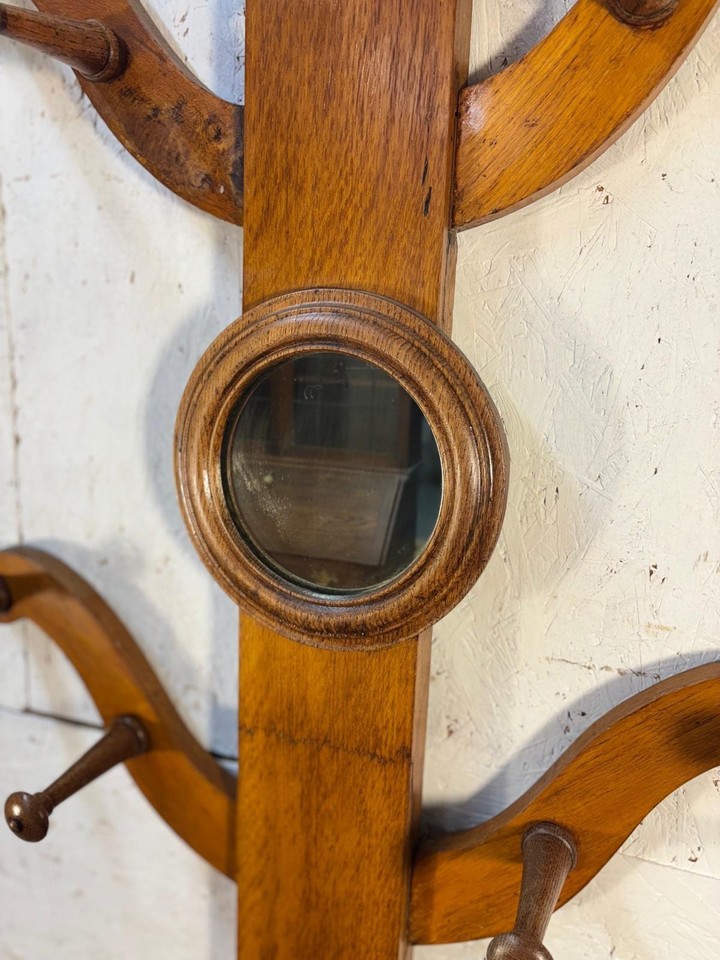 Victorian Oak Hall Tree or Stand | eBay UK