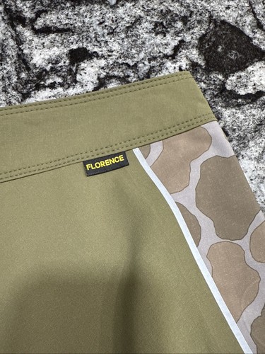 Florence Marine F1 Zero Camo 19” Boardshorts Mens Size 34 NWT $110 ...