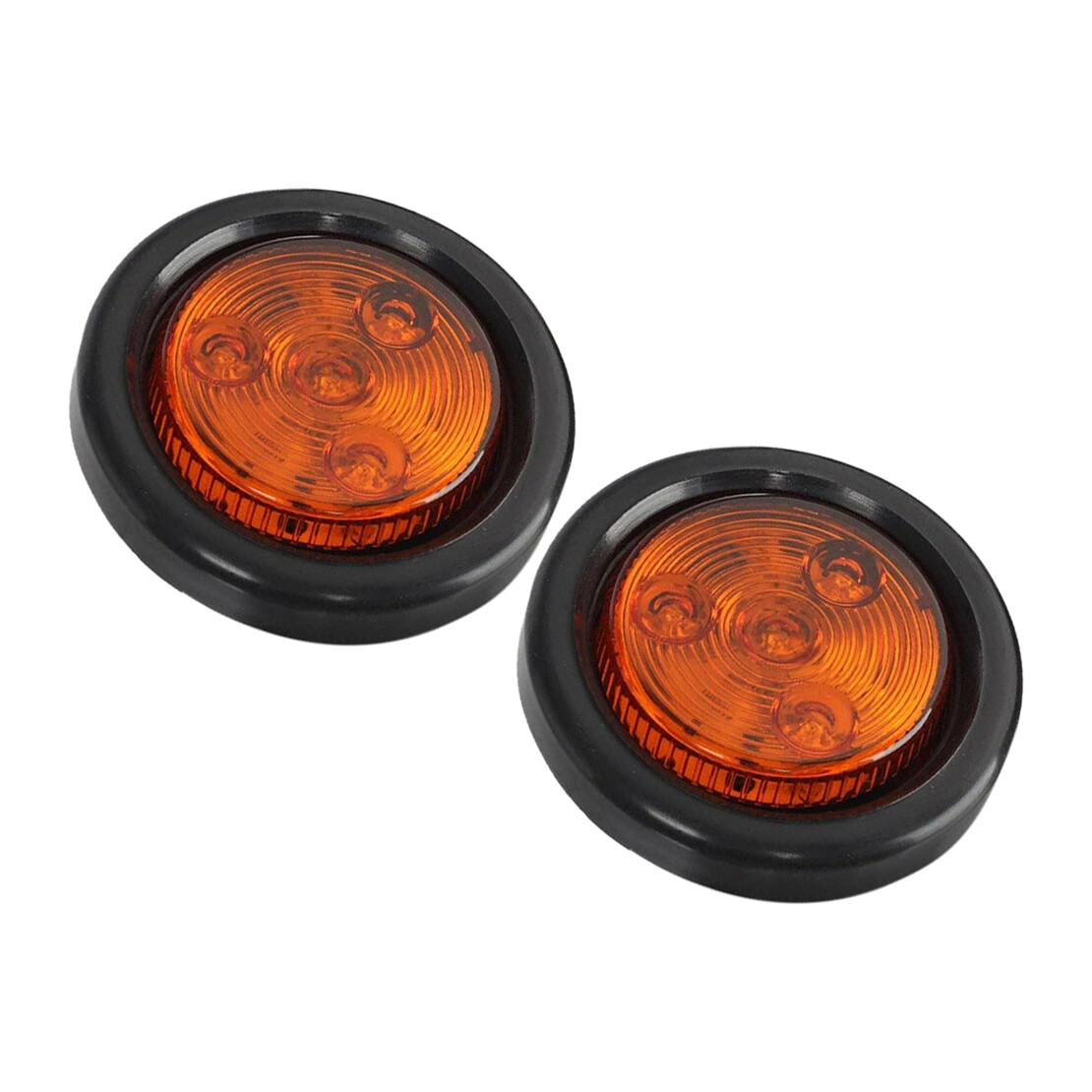 2 Inch Round Marker Lights 2″ ROUND FLEET LED MARKER LIGHT Universal