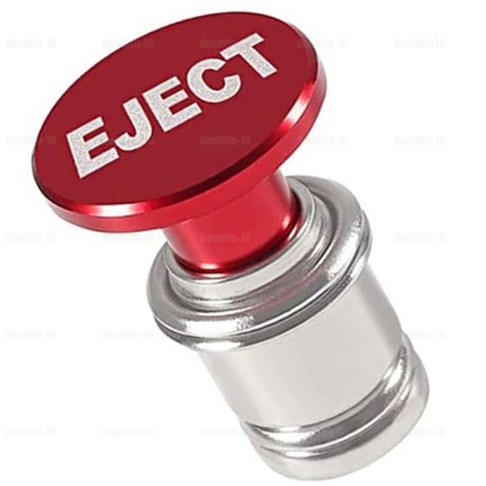 1x 12V EJECT Push Button Cigarette Lighter Button Red Car Interior ...