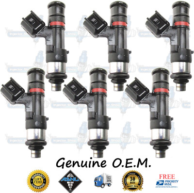 Genuine Bosch Upgrade GMC Buick Saturn 6x Fuel Injectors OEM 0280158154 ...