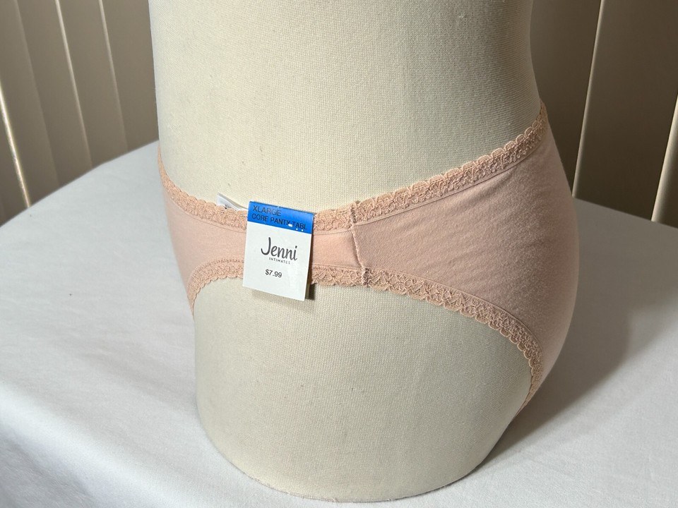 Womens Jenni By Jennifer Moore Underwear XL Bikini Brief Core Panty ...