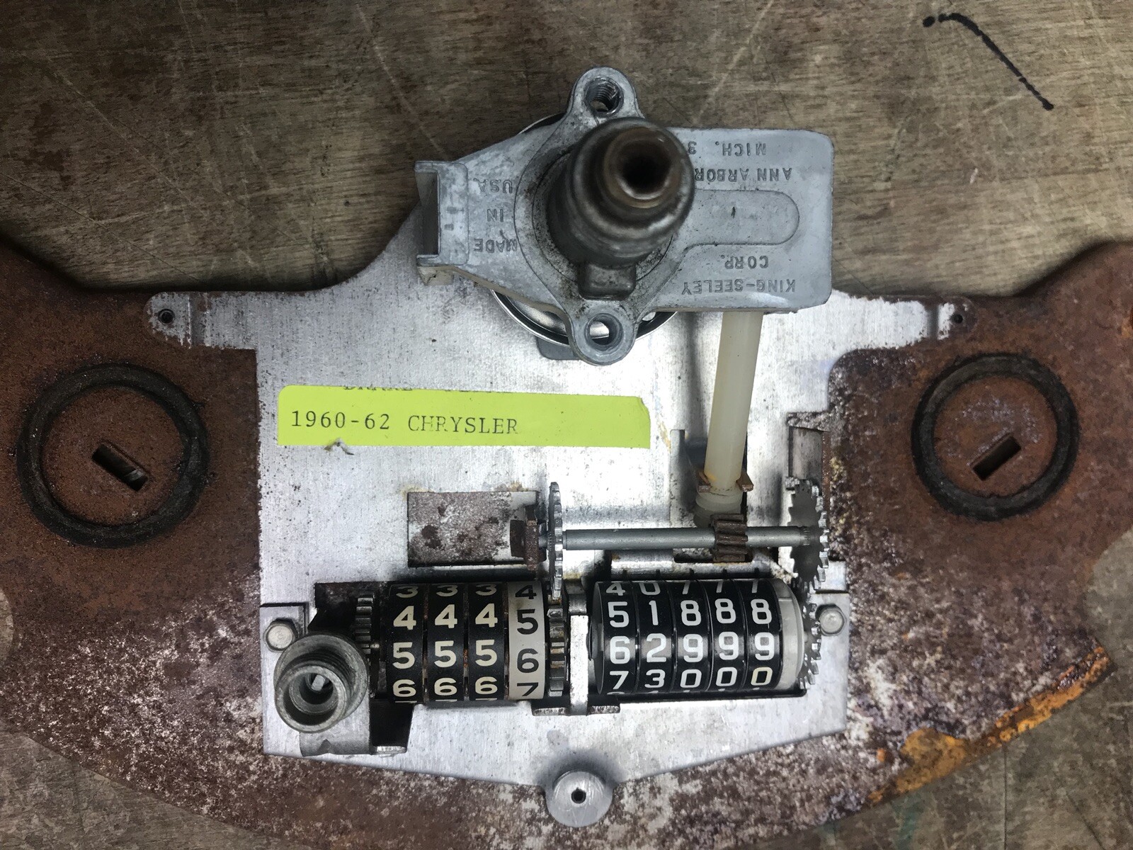 1960 -1962 Chrysler Speedometer Insert | eBay
