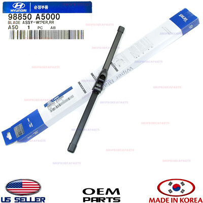 Genuine Rear Wiper Blade OEM 2013-2017 Hyundai Elantra GT 98850-A5000 ...