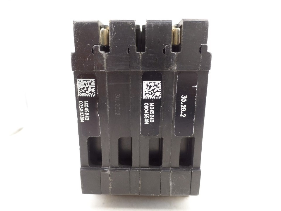 SIEMENS Q23020CT2 QUADPLEX 2 2-POLE 30A OUTSIDE & TWO 2-POLE 20A INSIDE ...