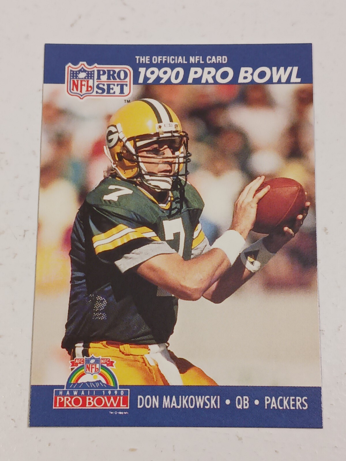 Don Majkowski Green Bay Packers 1990 Pro Set Pro Bowl Card #401 | eBay