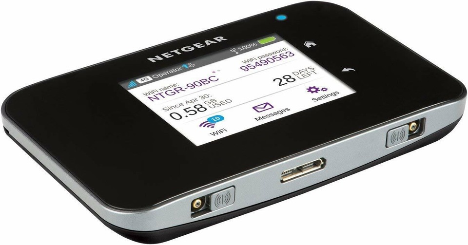 Unlocked Netgear Aircard AC810S 600Mbps 4G LTE MiFi Mobile Hotspot Wifi ...