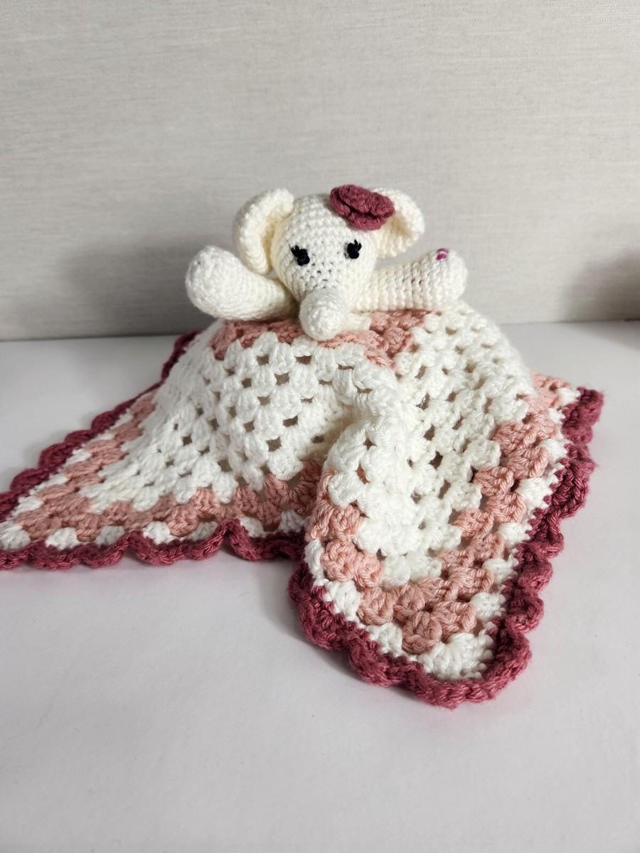 Crochet Elephant Baby Blanket Pattern Crochet Elephant Baby Lovey