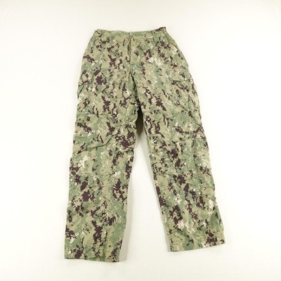 US Navy Pants Men Medium Camo Trouser Working Uniform Type III NSW NWU ...