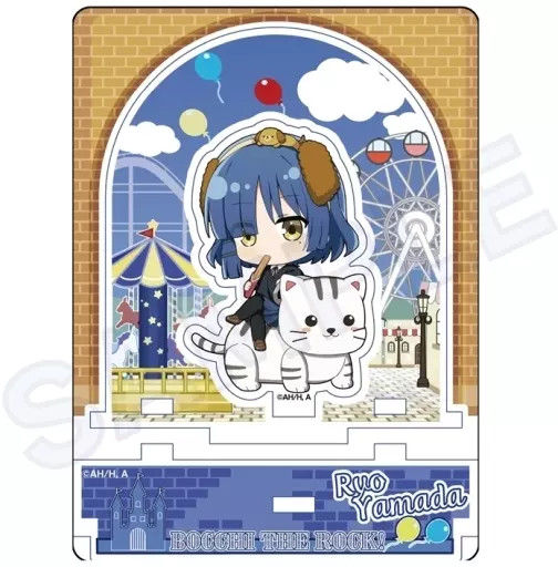 Présentoir diorama mini personnage Bocchi the Rock Acrylic Stand Ryo ...