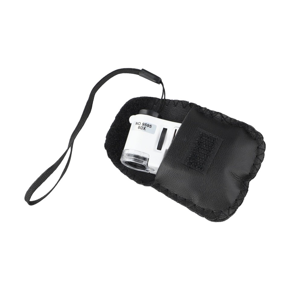 Handheld 60x Magnifier with LED and UV Light for Unique Object ...