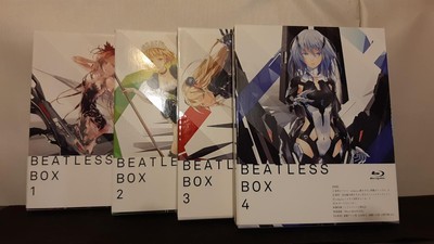 BEATLESS Blu-ray Complete Box Set Vol 1 2 3 4 Anime Series | eBay