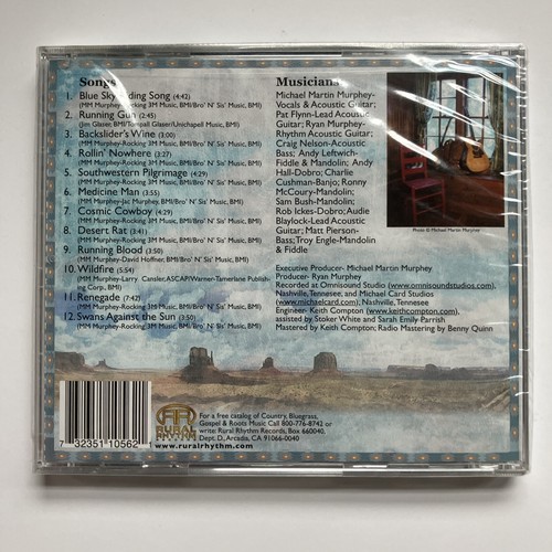 Buckaroo Blue Grass II: Riding Song by Michael Martin Murphey (CD, 2010 ...