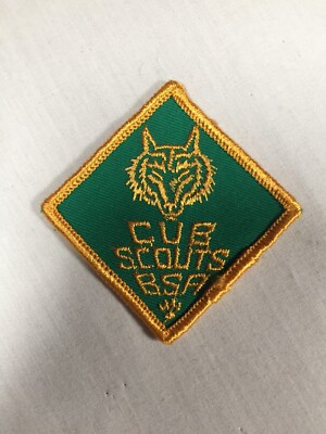1950's Cub Scout Pack Assistant Cubmaster twill gauze back GB BSA Rank ...