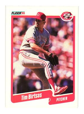 1990 Fleer Canadian #414 Tim Birtsas Cincinnati Reds | eBay