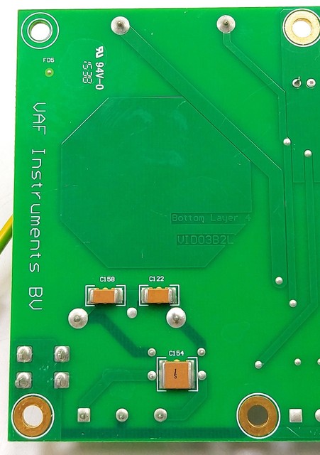 VAF Instruments VIDO3B2 L Bottom Layer 4 PCB Card A131211-1703889 for ...
