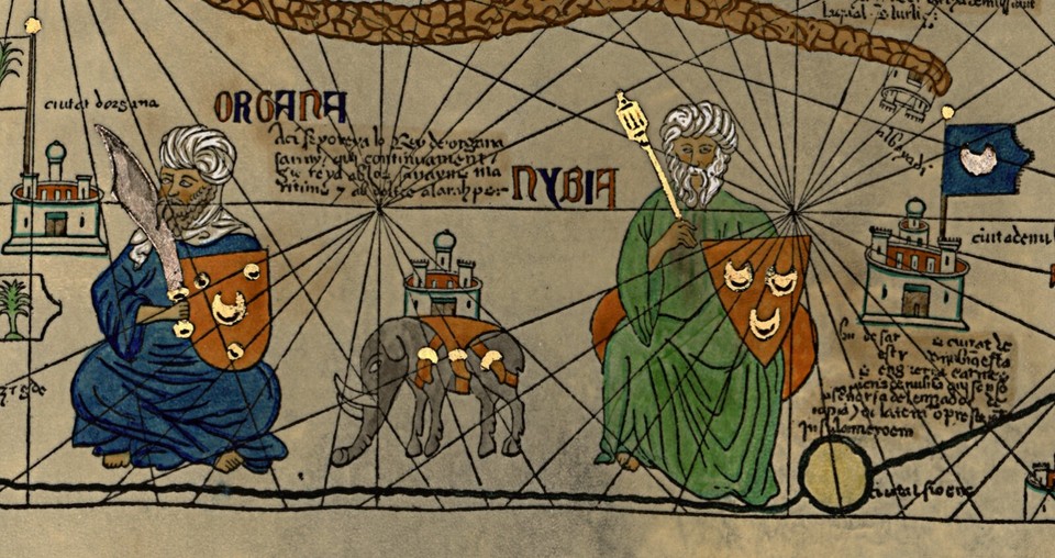 Mapamundi Abraham Cresques Catalan Atlas World Wall Map 1375 Poster ...