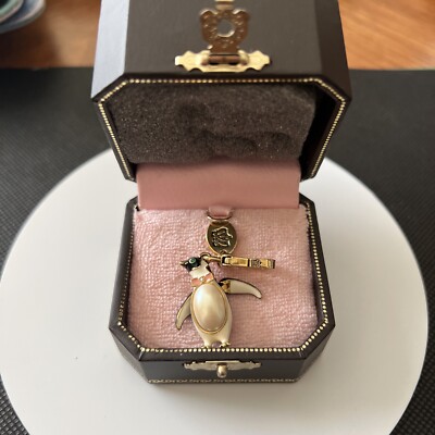 Juicy Couture Charm Penguin Pearl In BOX Limited Edition 2008 YRU2043 ...